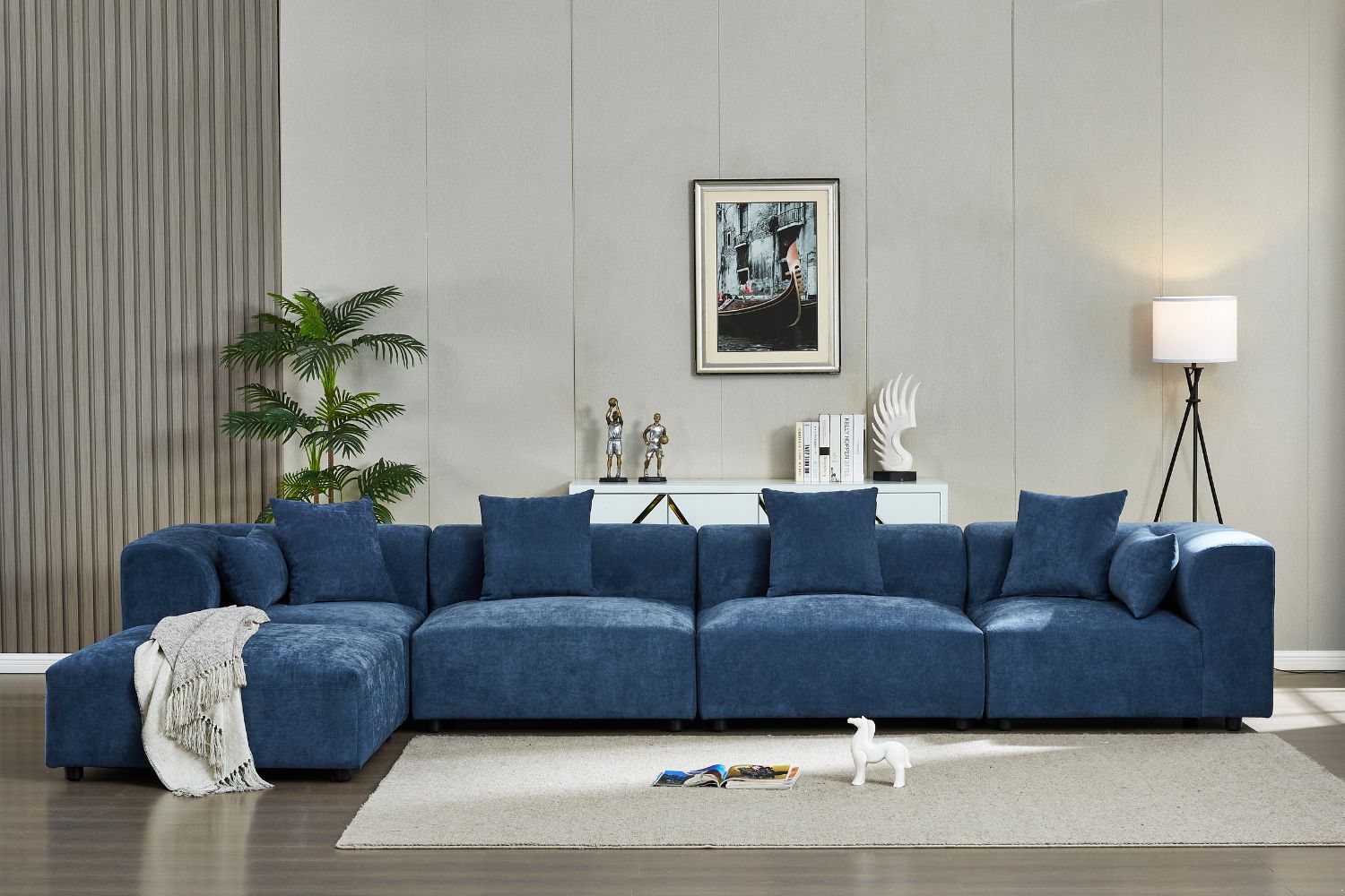BARI Memory Foam Fabric Modular Sofa-iFurniture-The largest furniture ...